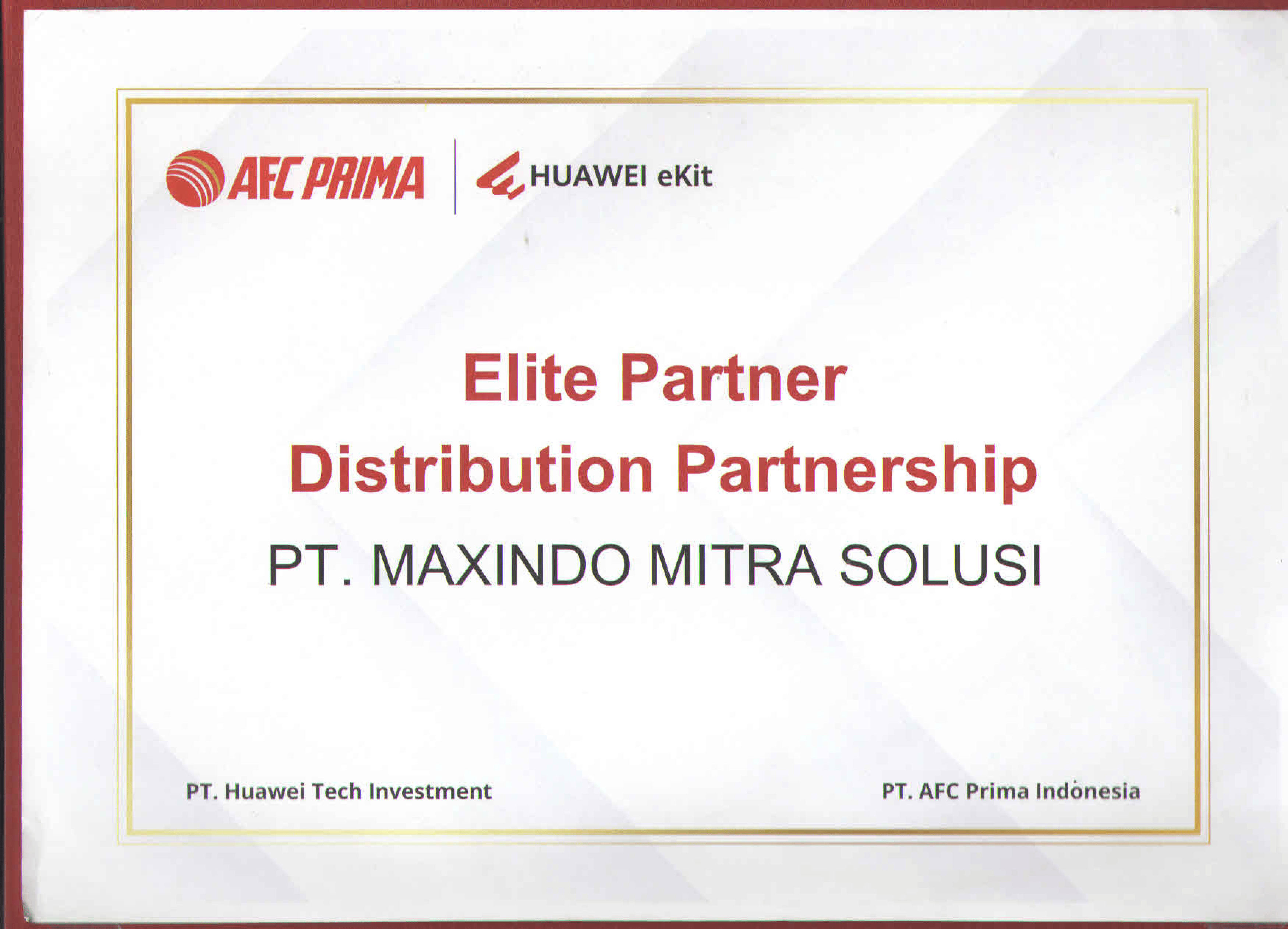 Maxindo Mitra Solusi - Partnerships